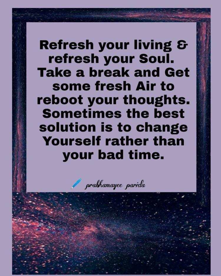 Refresh your soul – Living Refresh
